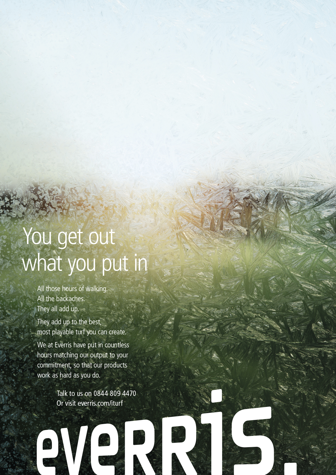 Everris brand advertising. – Trevor Mill's Portfolio.